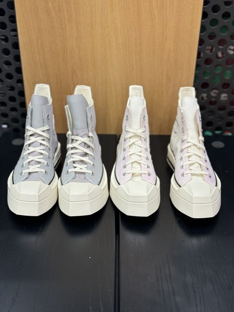 Converse 1970s new men's and women's high-top thick-soled geometric ...