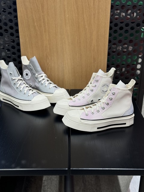 Converse 1970s new men's and women's high-top thick-soled geometric ...