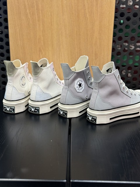 Converse 1970s new men's and women's high-top thick-soled geometric ...