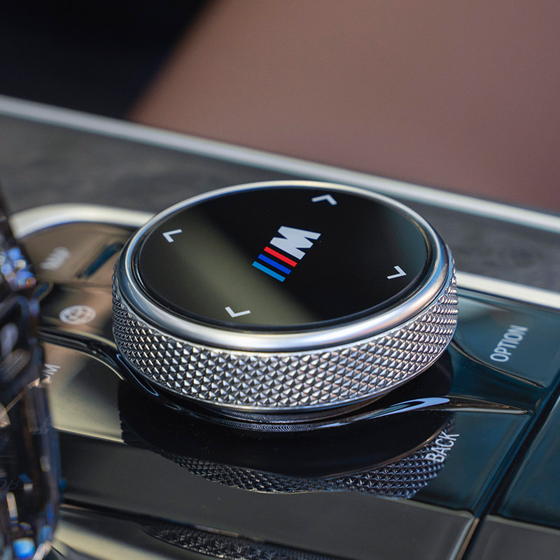 Suitable for BMW large knob stickers x3x5 interior modification ...