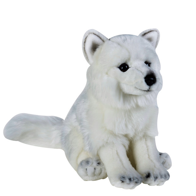 Genuine National Geographic Simulation Fox Plush Toy Healing Department ...