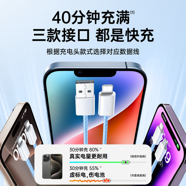 45W fast charging suitable for Apple 16 charging cable iPhone 15 promax data cable 14 mobile ...
