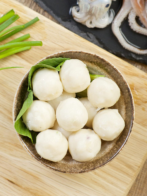 Lao De Tou Chaoshan Cuttlefish Balls Handmade Ink Dou Balls Flower ...