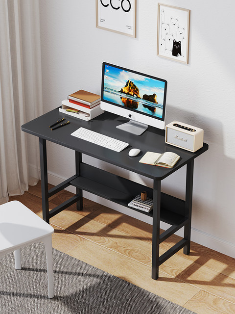 Computer desk bedroom home student writing desk rectangular office desk ...
