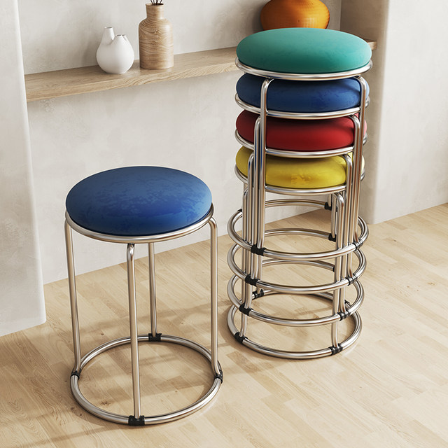 Stool Household reinforced reinforced stool Plastic minimalist dining ...