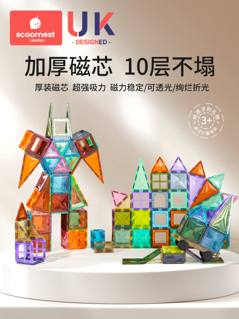 Kechao Children's Magnetic Tablet Stick Educational Toys Color Window ...