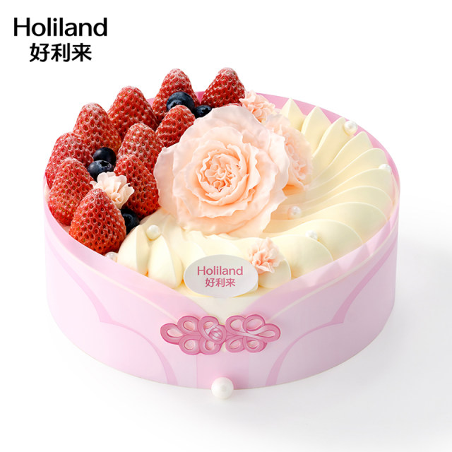 Holiland Birthday Cake-Jinyun Qionghua-Animal Cream Double Berry Fresh ...