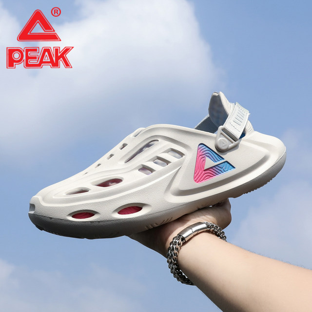 Peak Crocs 2.0 Parade Summer Outerwear New Anti-Slip Sandals Soft ...