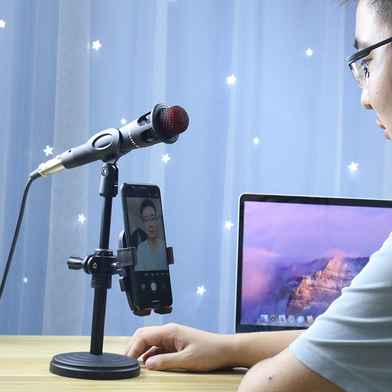 Microphone Stand for Mobile Live Streaming - Huagu