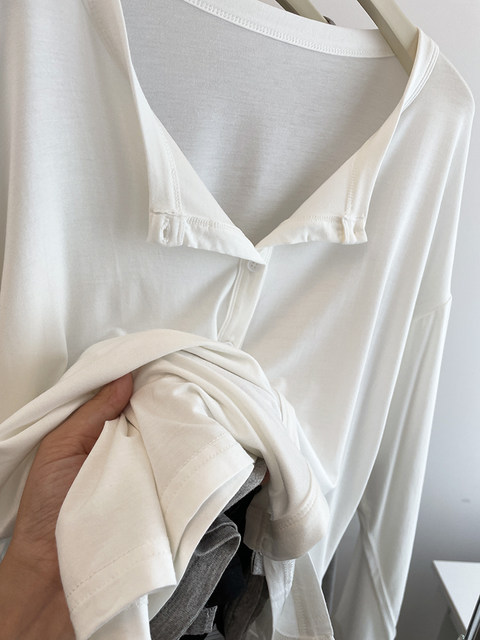 Ningbojia. Soft modal solid color buttoned cardigan for women spring ...