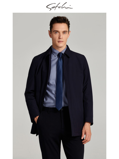 Satchi Men's Men's Fur in Winter New Rabbit Inner Bulin long business ...