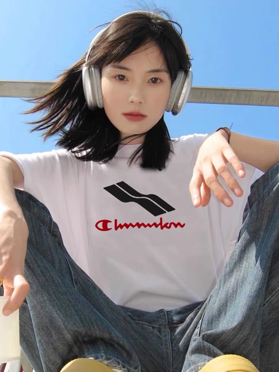 Champions official flagship store official genuine cotton heavy pound ...