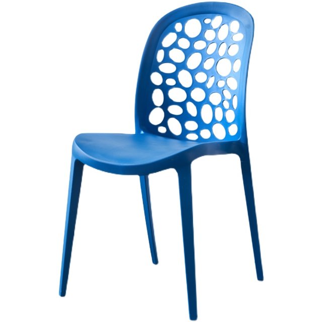 Plastic back chair can stack the glue and home -use adults outdoor ...