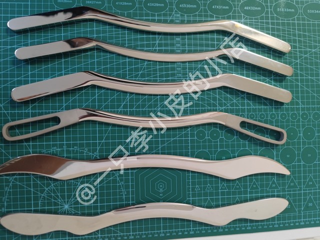 Fascial Knife to relax legs, relax muscles, scrape big m knife, fascial ...