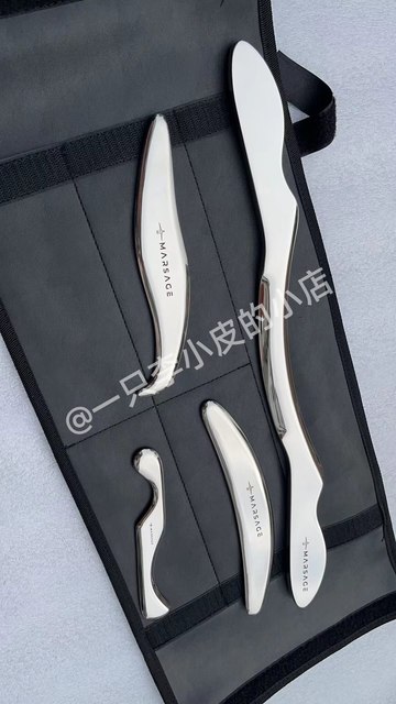 Stainless steel fascia knife handheld back meridian scraping massage ...