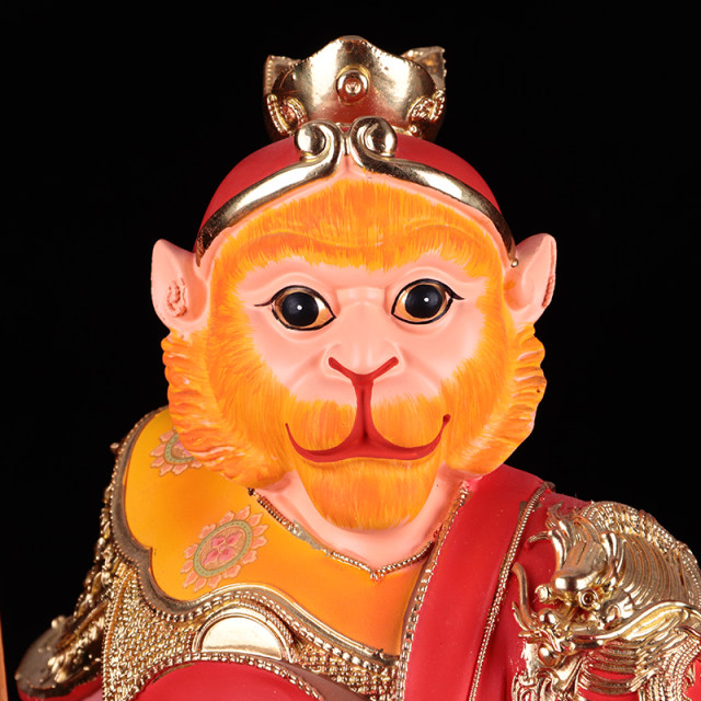 The Great Sage Statue Monkey King Qitian Great Sage Sun Wukong Fighting ...