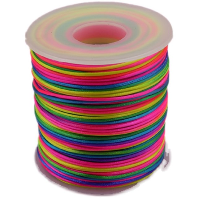 Colored hand rope thread hand-braided hair rope No. 5 children's ...