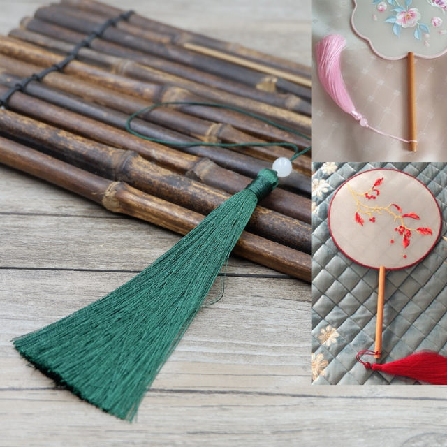 Ancient Fan Flutter Flush 12CM Ice Siki DIY Musical Instruments Hanfu ...