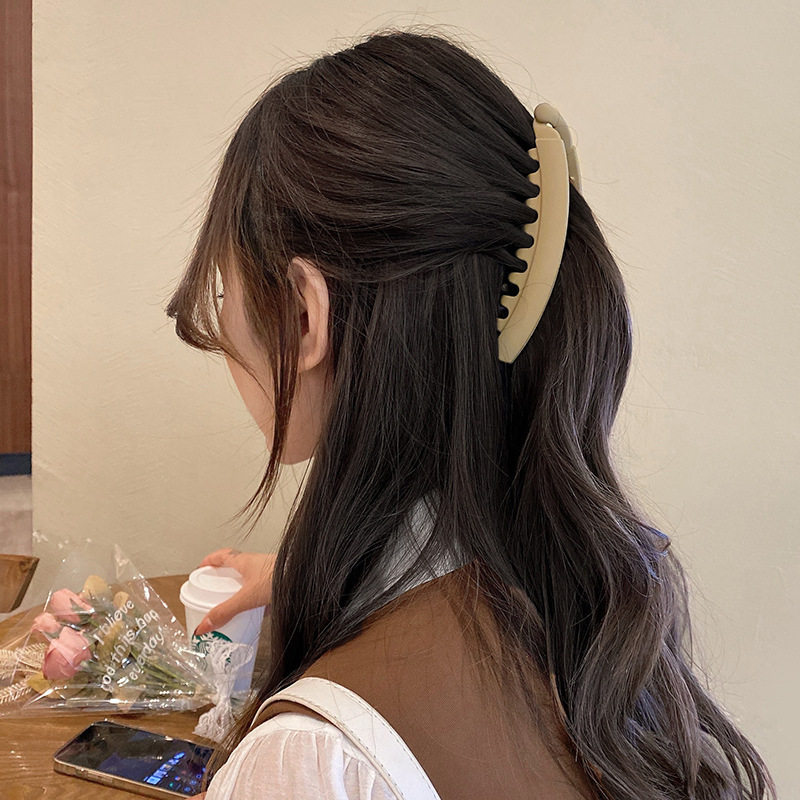 Fruits twisting banana clip high ponytail large hairpin posterity ...