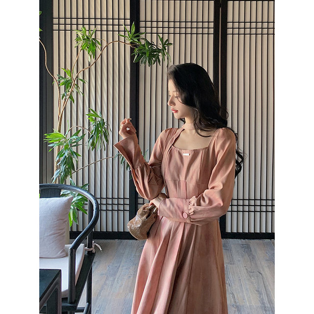 Deng Liuxiuqi Age Age, Bad Pink Dress, Women's Qiu Wait Light Seaside ...
