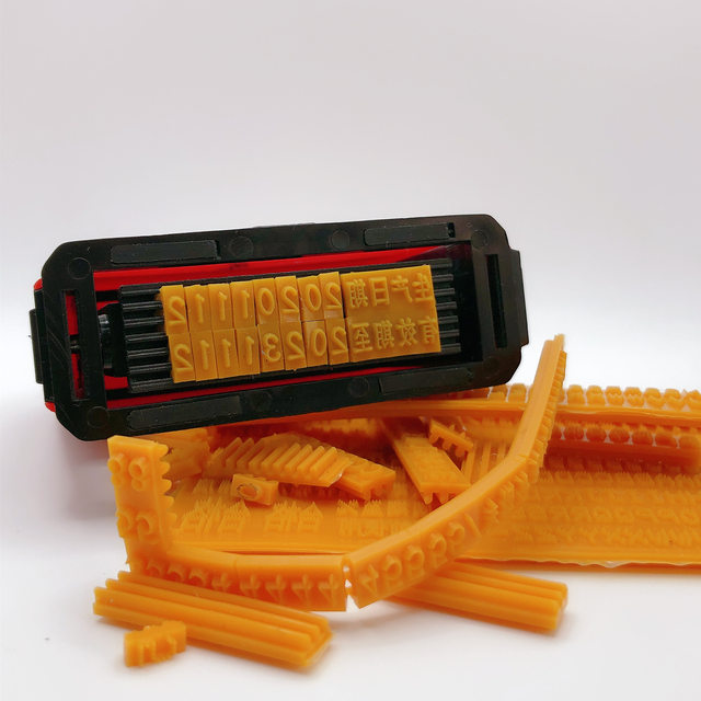 Single and double row adjustable splicing date coder to print ...