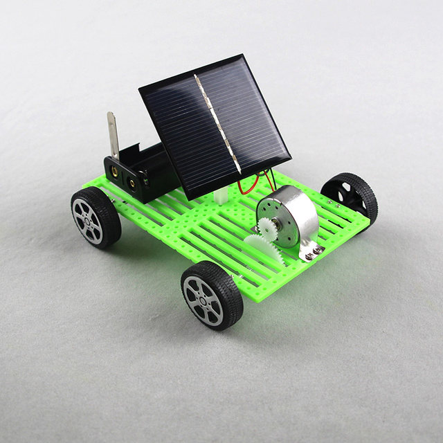 Solar dual -power vehicle primary school student technology production ...