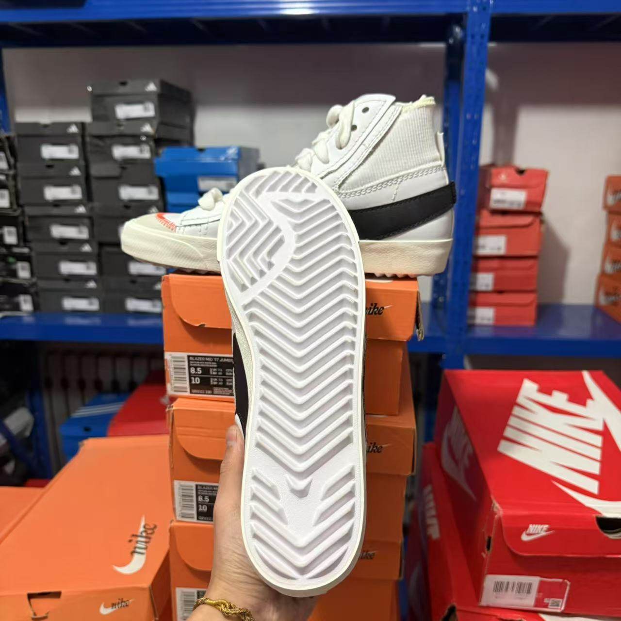 Nike/Nike BLAZER men's high-top Trail Blazer non-slip lightweight and ...