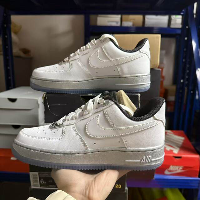 Nike Air Force 1 Low Women's Nike AF1 Air Force Low Top Shoes White ...
