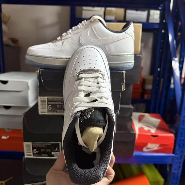 Nike Air Force 1 Low Women's Nike AF1 Air Force Low Top Shoes White ...