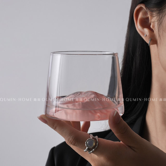 Qumin Guanshan Cup Middle Ages Middle sense of Middle sense of Pink ...