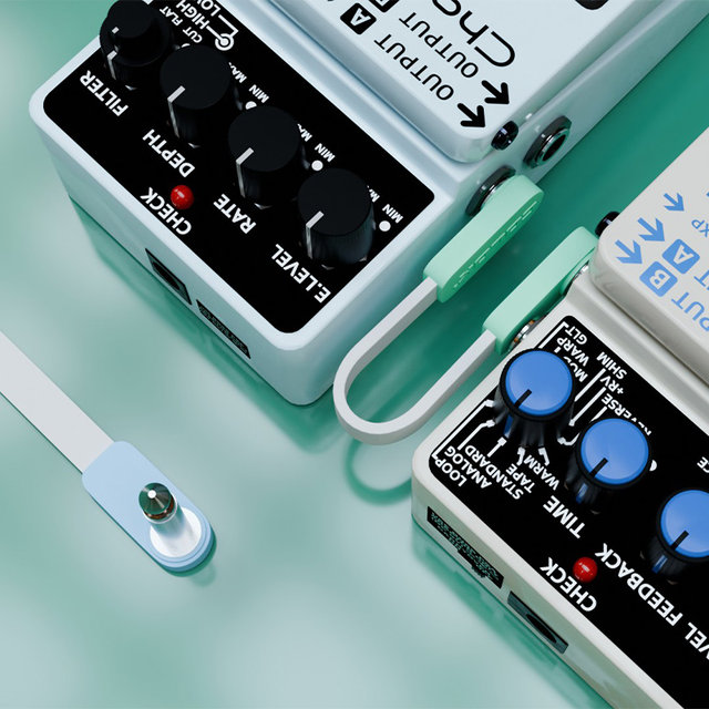 COLOK monoblock line effector cable electric guitar noise reduction ...