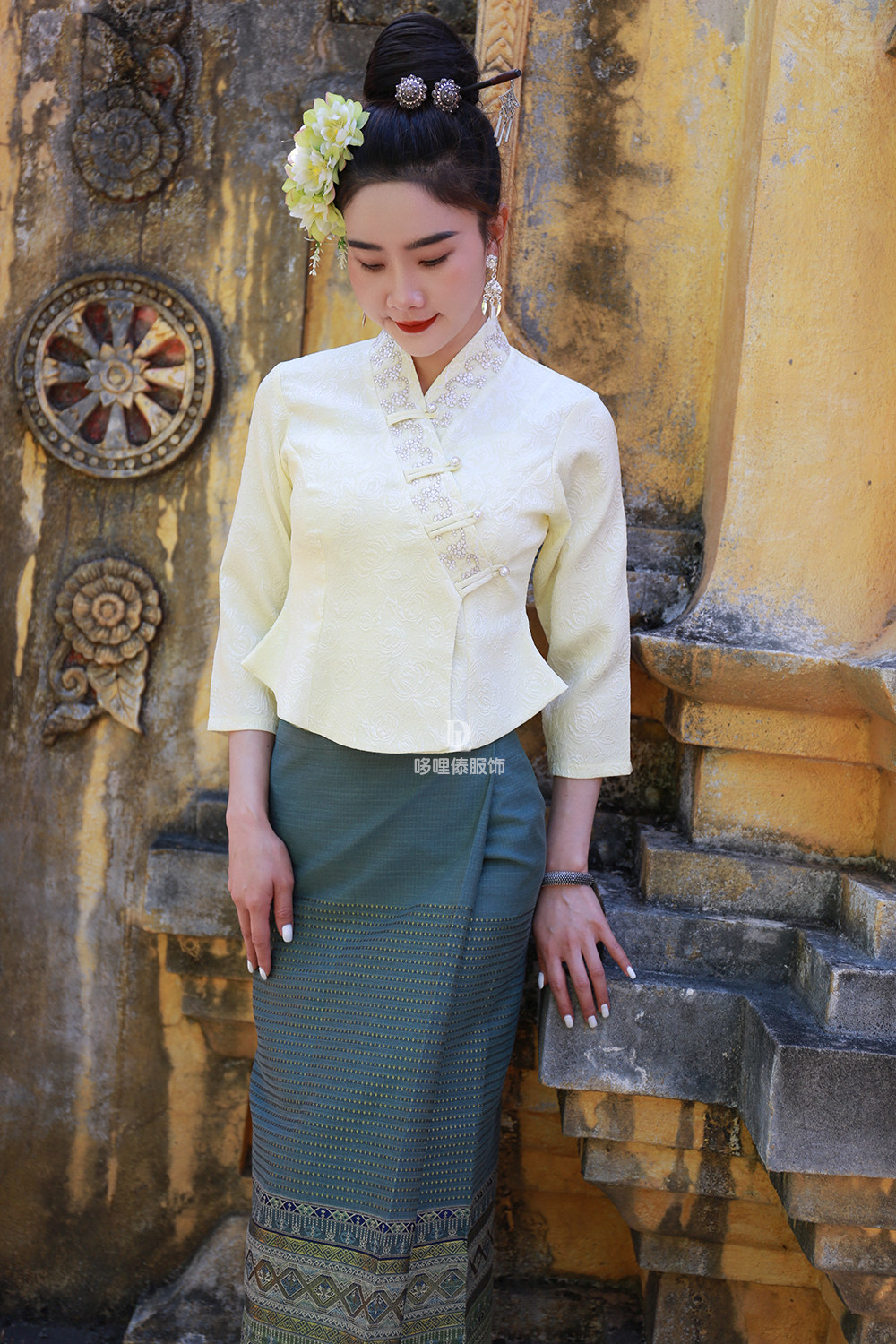 Xishuangbanna Dai clothing women's suit autumn and winter style life ...