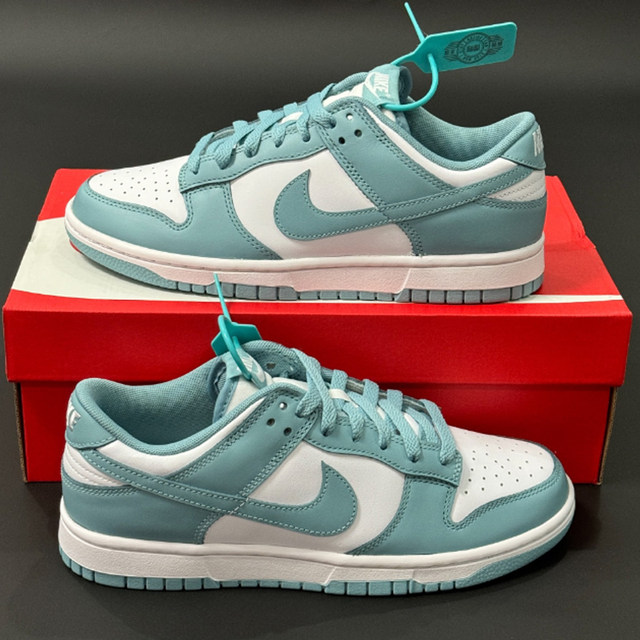 Nike DUNKLOW Green and White Low Top Shoes DV0833-106