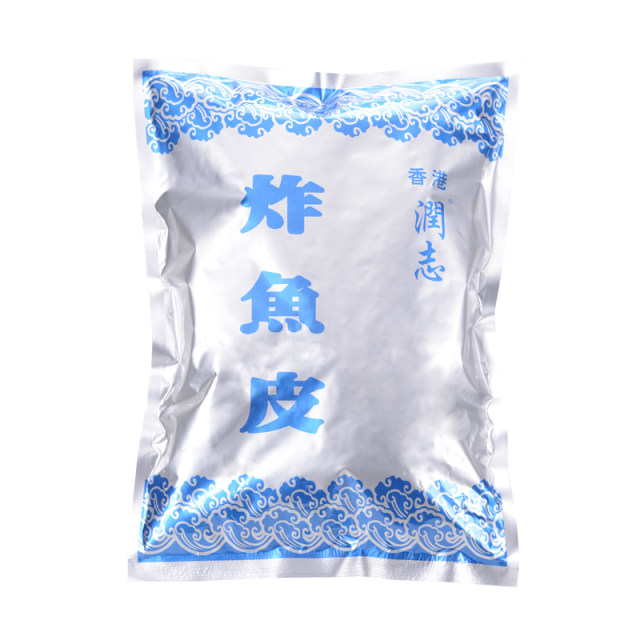 Runzhi Crispy Fish Skin 600g of seafood snack fried fish skin instant ...