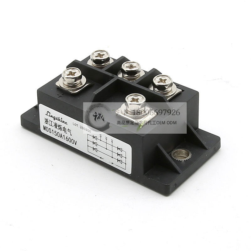 Puente Rectificador Sanrex MDS150A-16 - Módulo Trifásico de 150A