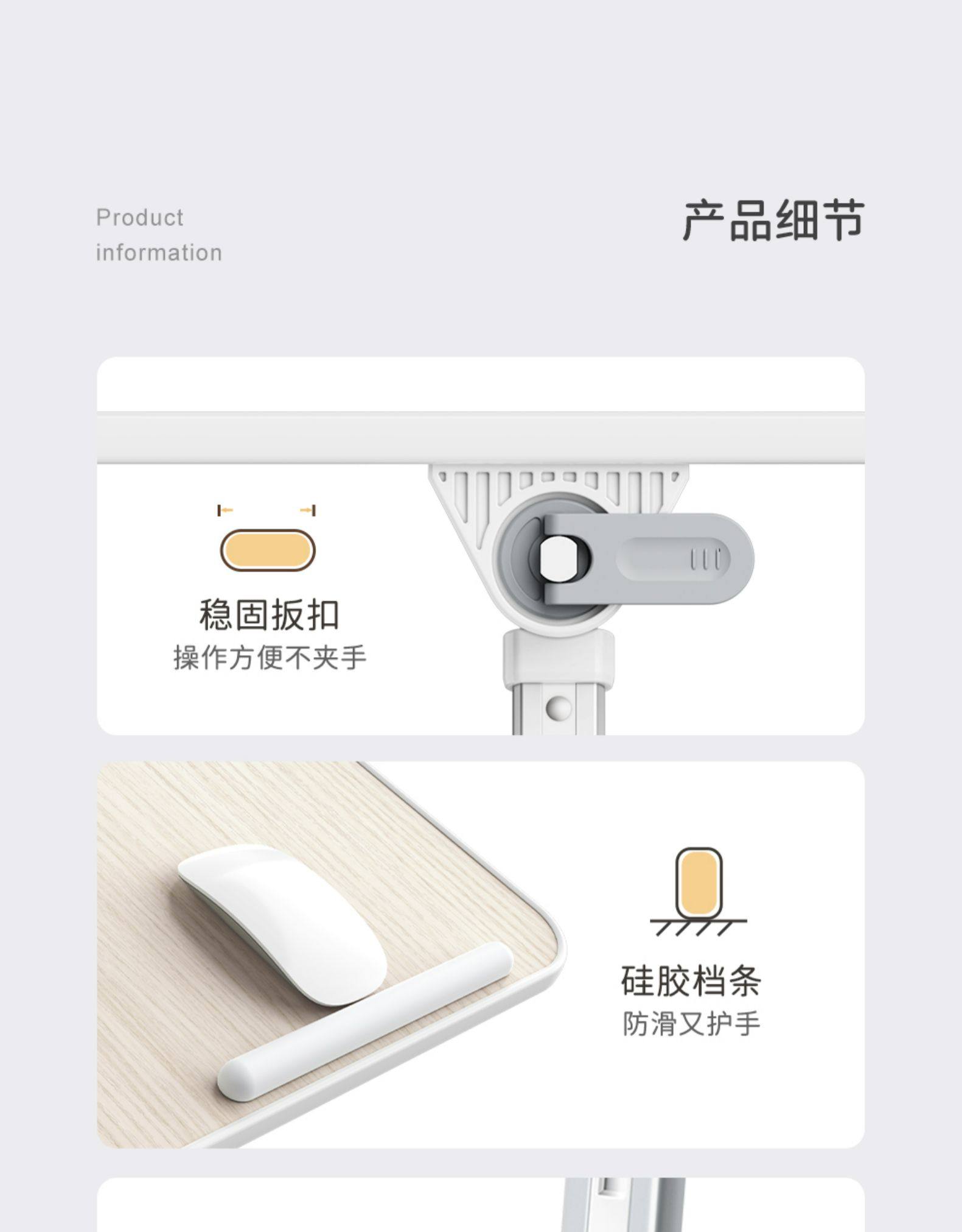 Foldable Bedside Table for Home and Dorm Use