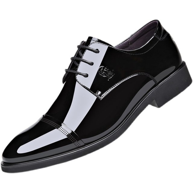 Official Authentic Elderly Scalp Shoes Men's Breathable British Men's ...