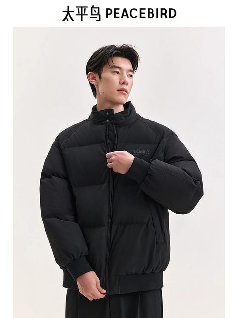 Taiping Bird Men's Harlidon down jacket Male 2025 new stand -up collar ...