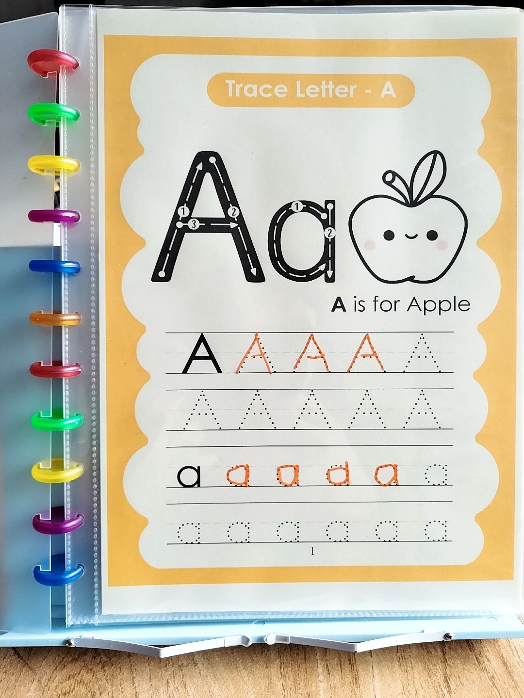 26 libros de calco del alfabeto inglés: libro de ejercicios de escuela ...