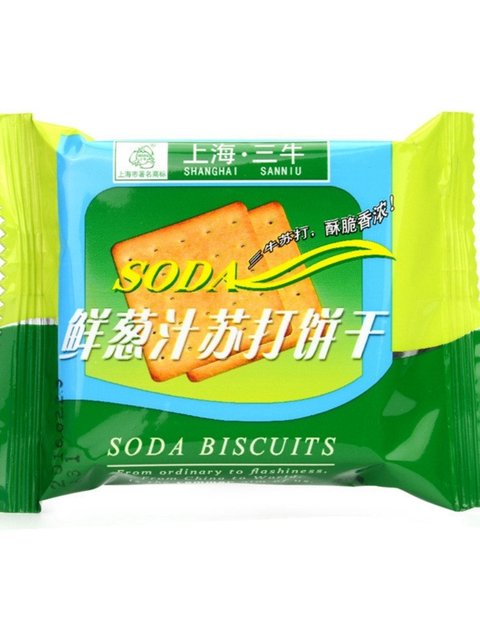 Shanghai Sanniu soda biscuits, salt and pepper, salty snowflake crisps ...