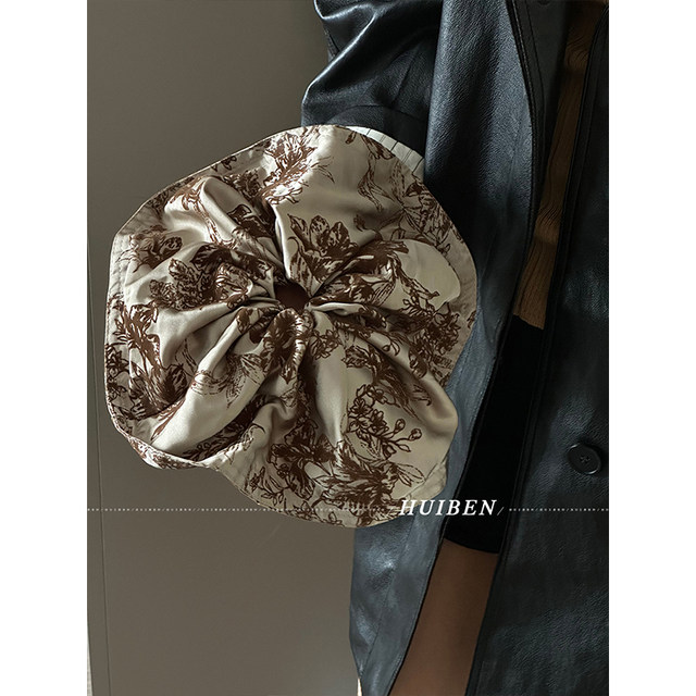 Lazy New Chinese Style~Large Intestinal Hair Tie, High-end Skirt ...