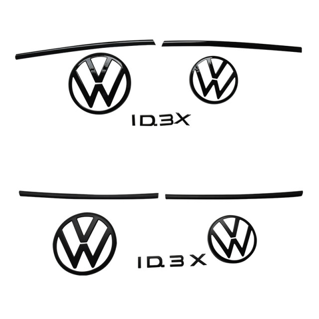 Suitable for Volkswagen ID3 car front logo, tail box, rear letter logo ...