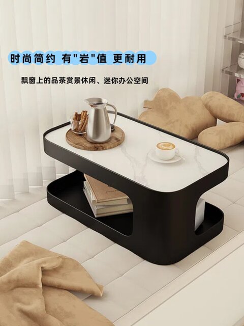 Simple bay window small table balcony low bedroom table tatami small ...