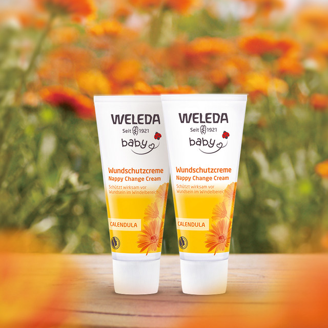 Weleda Vilede Calendula Baby Red PP Soothing Butt Cream Butt Cream 75ml