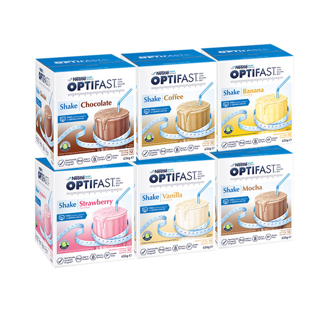 Nestlé Health Science Optifast Meal Replacement Shake 636g Low Calorie ...