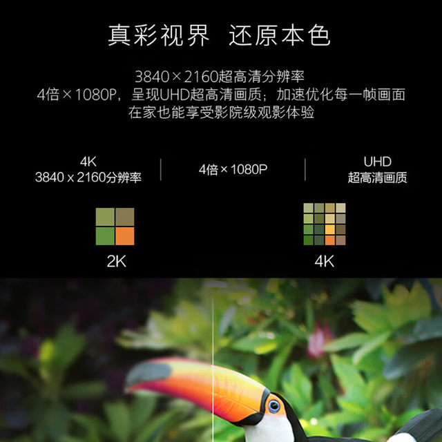 Philips 55 -inch 4K full -screen eye care LCD TV HDR Yuanchang Voice TV ...