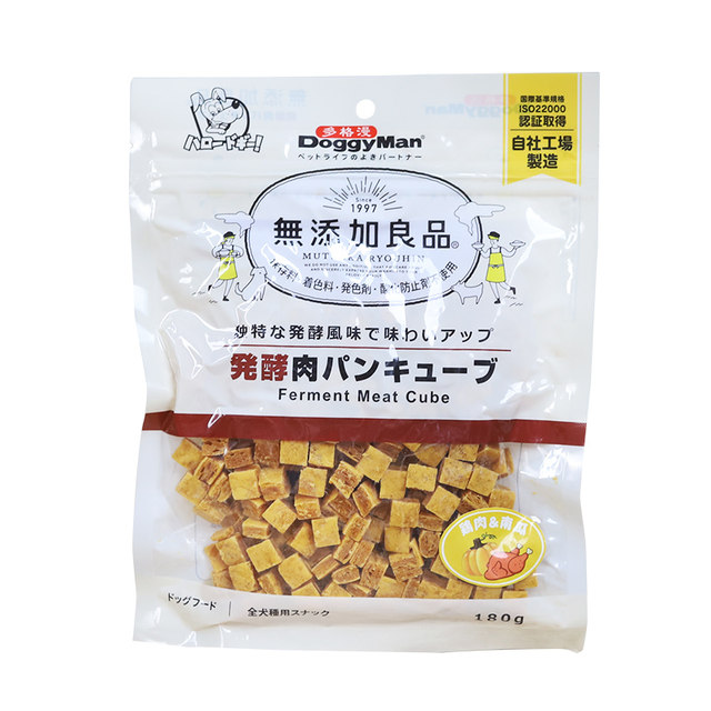 Dogman dog snacks without additives fermented Q fun grain beef cheese ...