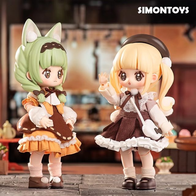 Genuine Ninizee Dream Town Series Blind Box 12 Points BJD Action Toy ...