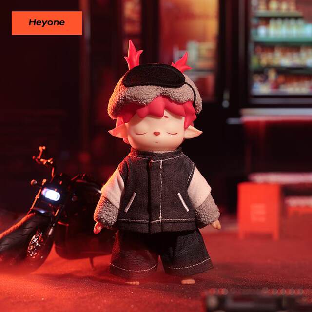 Genuine Heyone black MIMI CITYWALK series vinyl cute blind box trendy ...