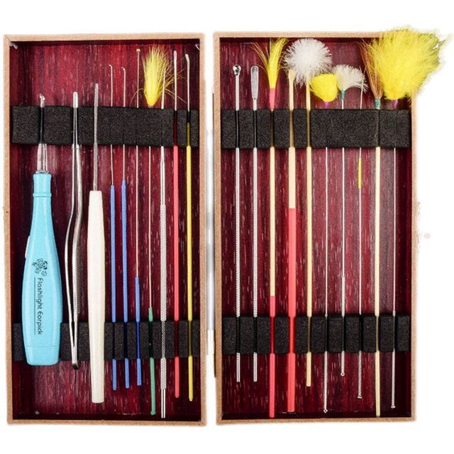 Ear-picking tool set 20-piece professional ear-picking spoon ear ...